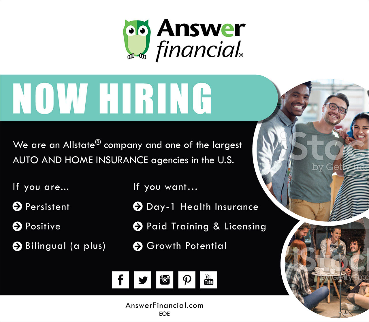 Answer Financial – Career Fair 2015 - Melody SH Studio